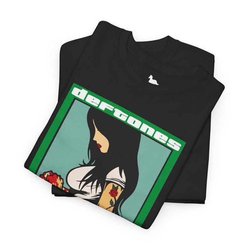 Deftones Graphic Tee Jermaine Rogers Retro T-shirt - Etsy