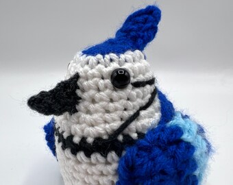 Crochet Blue Jay - Etsy