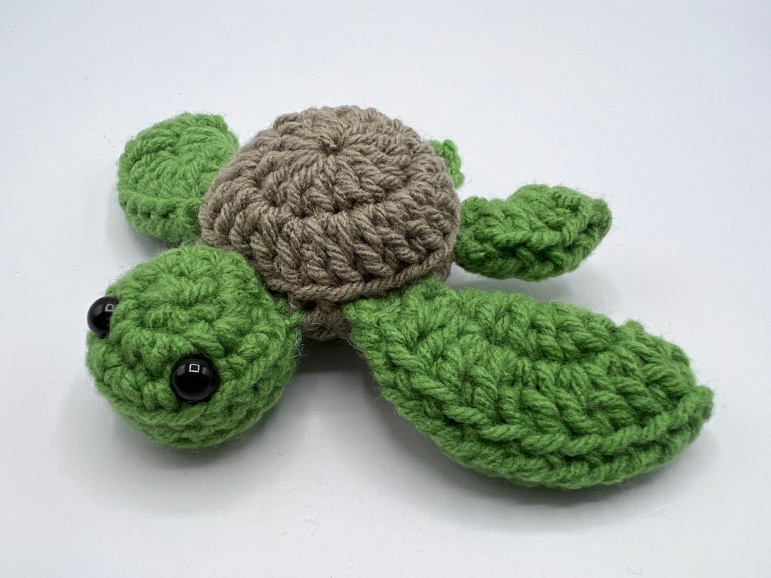 Green Sea Turtle - Handmade Crochet Amigurumi by Julian Bean - Etsy