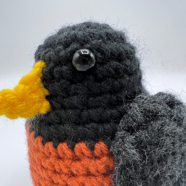 Crochet Robin - Etsy