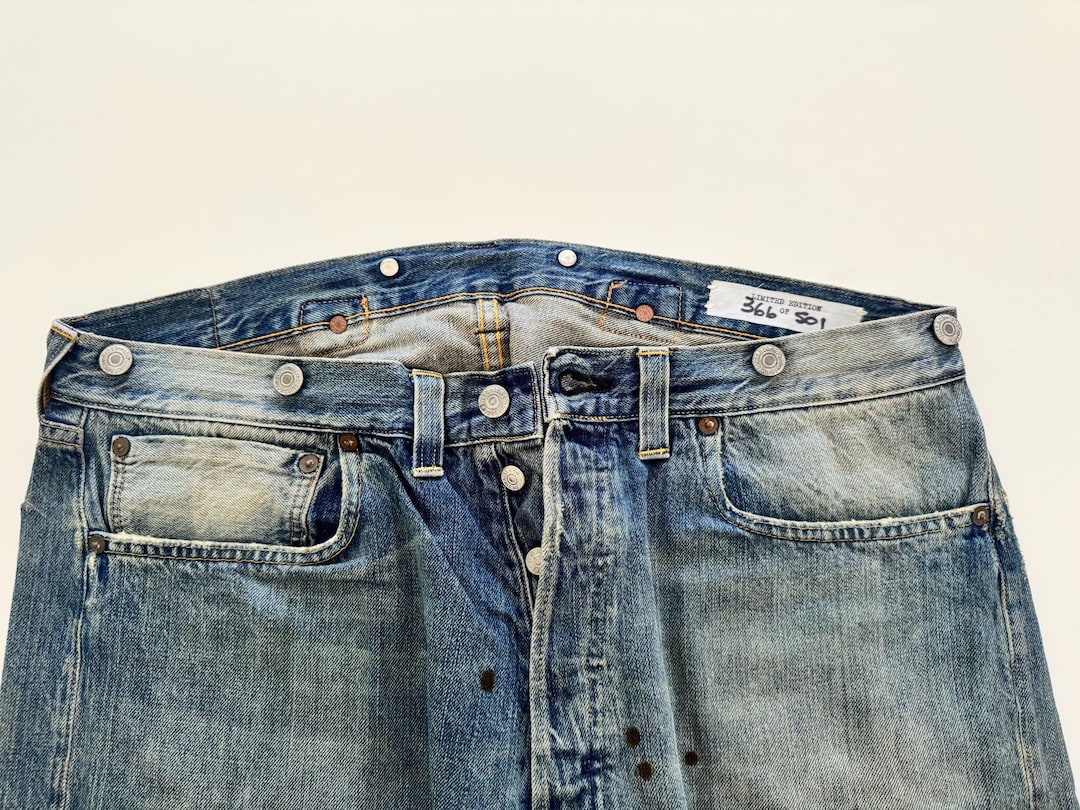 1960s Levi's Jeans 501 Limited Edition 366/501 Size 36/34 - Etsy