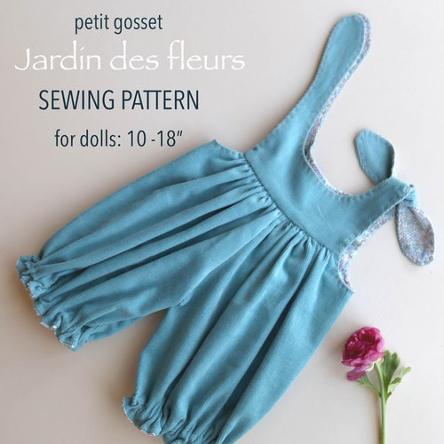 Doll Overalls PDF Sewing Pattern and Tutorial by Petit - Etsy