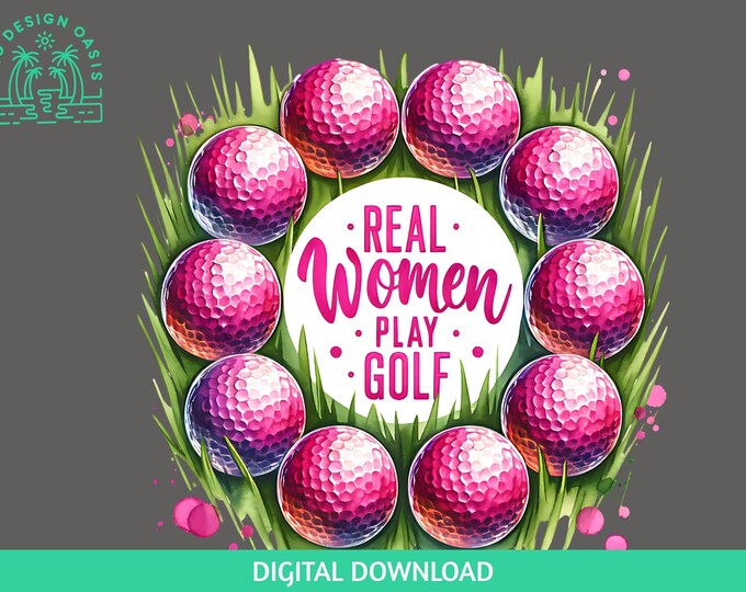 Funny Granny Golfers, Woman's Golf JPG/PNG, Clipart for Sublimation ...