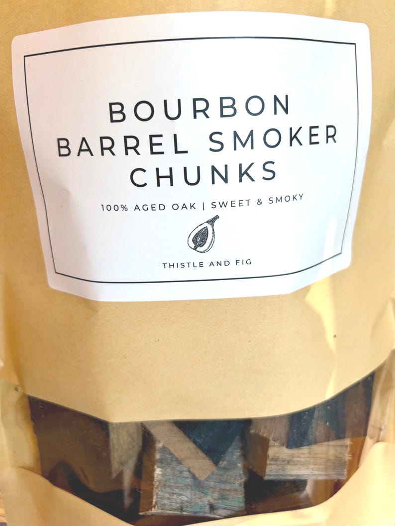 Bourbon Barrel Smoker Chunks – Aged Oak for BBQ Grilling - Etsy