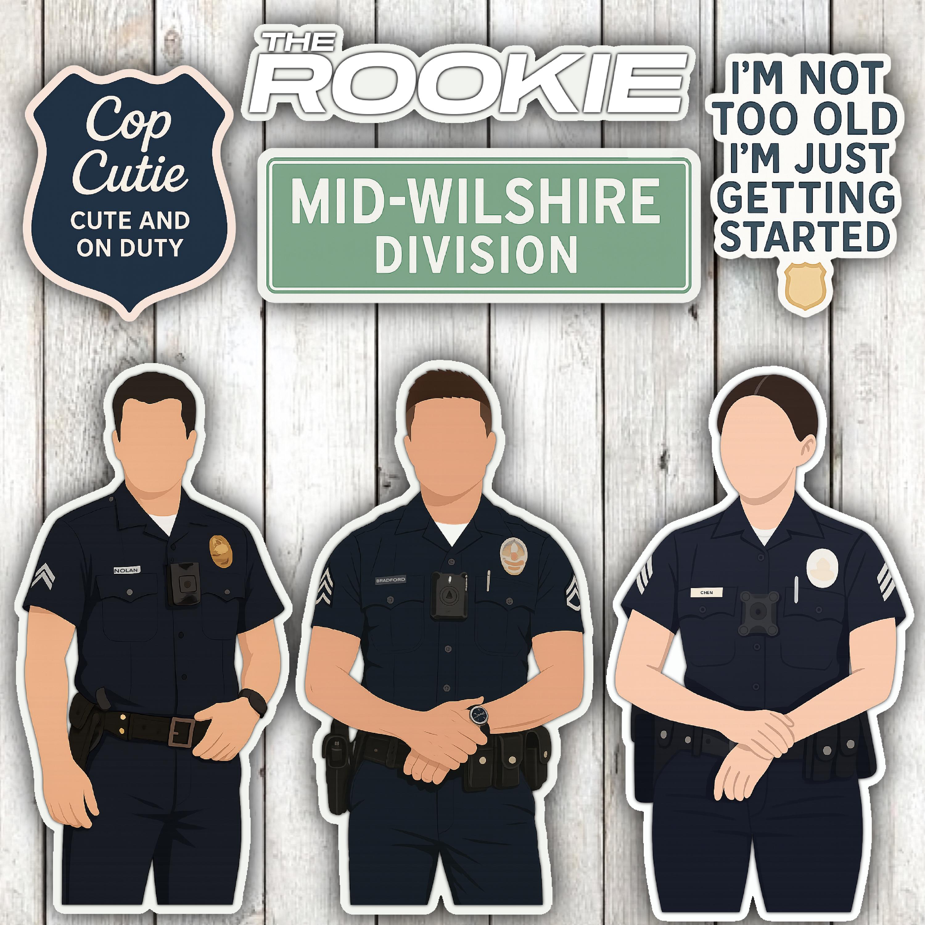 The Rookie Tv Show Merch - Etsy