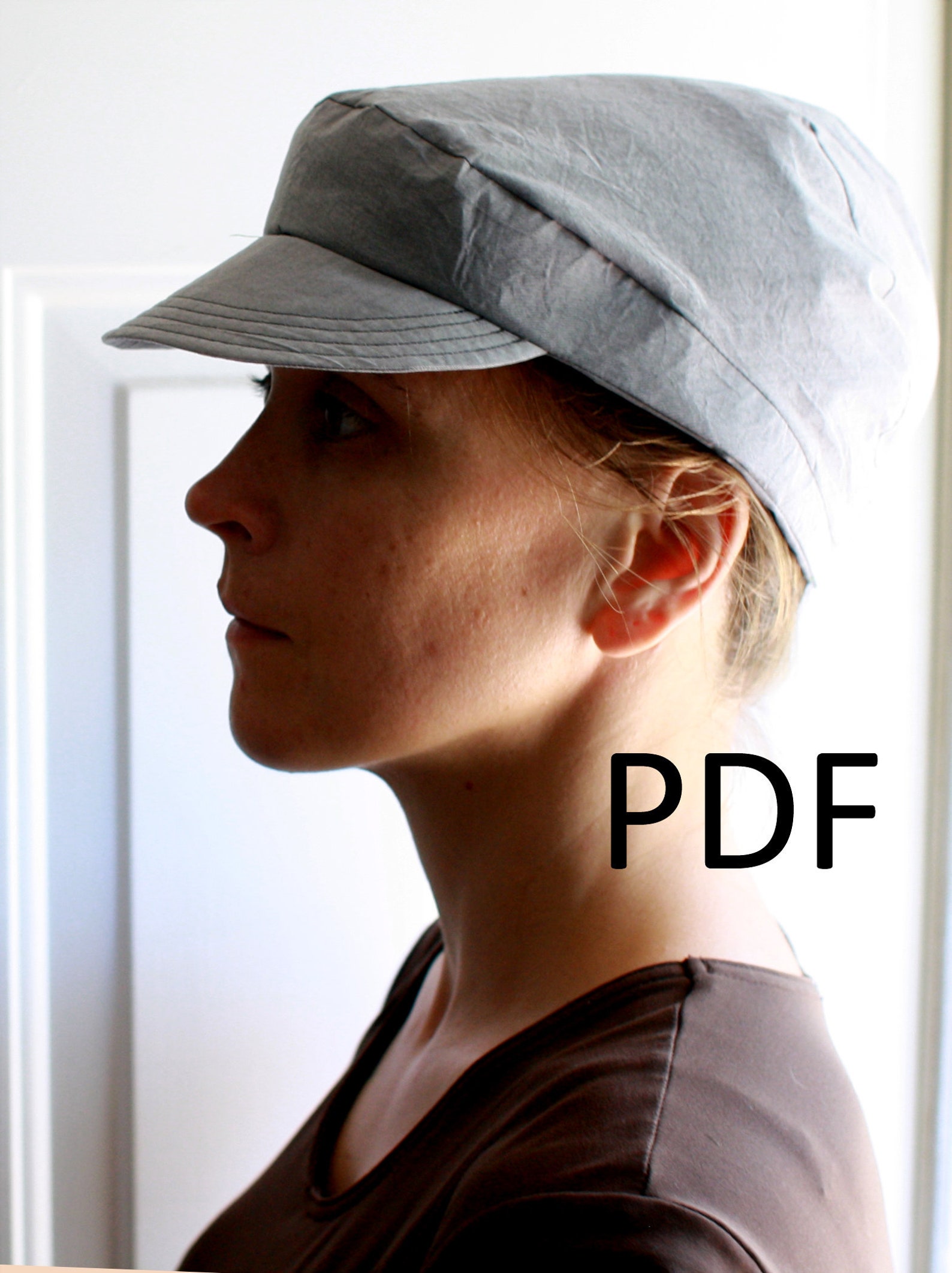 Engineer Newsboy Cap, PDF Sewing Pattern - Etsy
