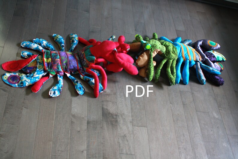 Mantis Shrimp Sewing Pattern PDF - Etsy