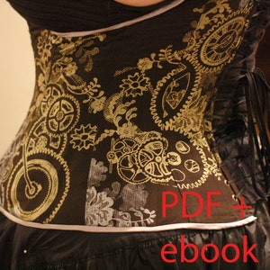 XL-XXL 1880s Corset Pdf Sewing Pattern and Instructions for Historic ...