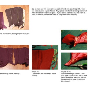 M-L-XL-XXL Spats PDF Sewing Pattern and Instructions for Snap up Spats ...