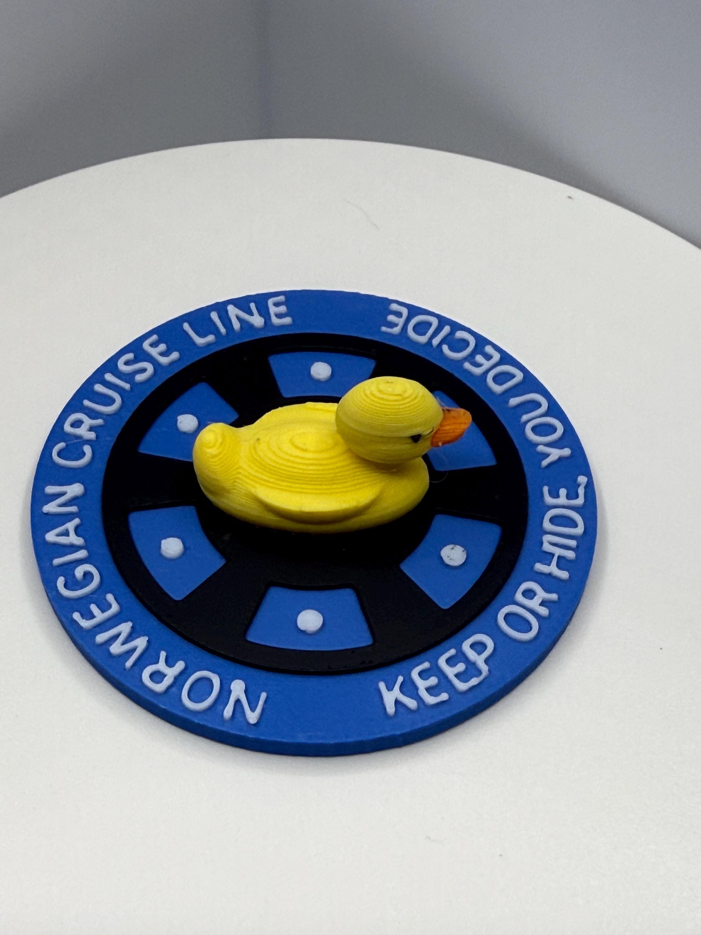Norwegian Cruise Duck Coins - Keep or Hide - 15pc PLA Plastic - Etsy