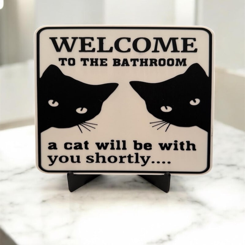 Cute Bathroom Signs - Etsy