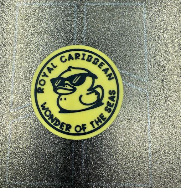 Royal Caribbean Cruising Duck Coins - 3D Printed Souvenirs (set of 15 ...