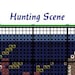 HUNTING SCENE Petit Point Pattern PDF Dollhouse Miniature Rug - Etsy