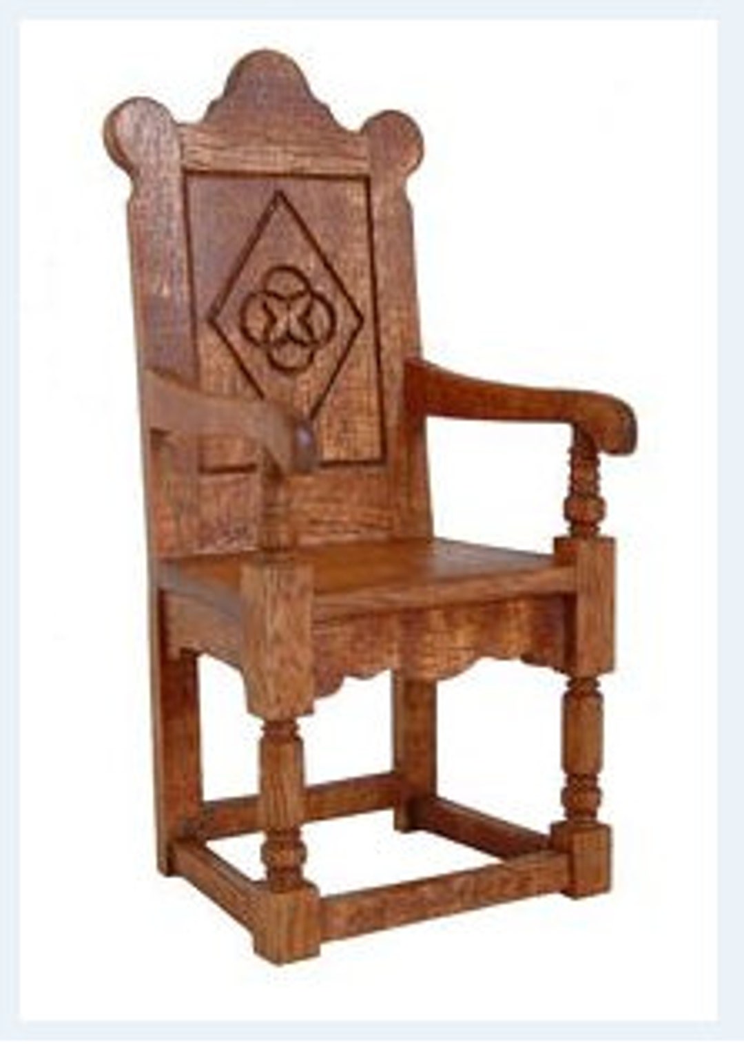 Dollhouse Miniature Tudor Chair Kit 1/12th Scale - Etsy
