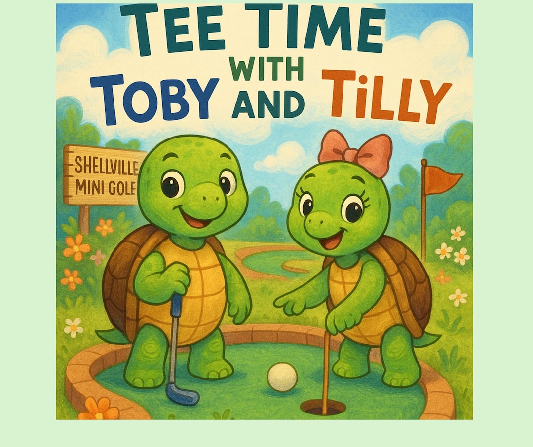 Tee Time With Toby and Tilly - Etsy