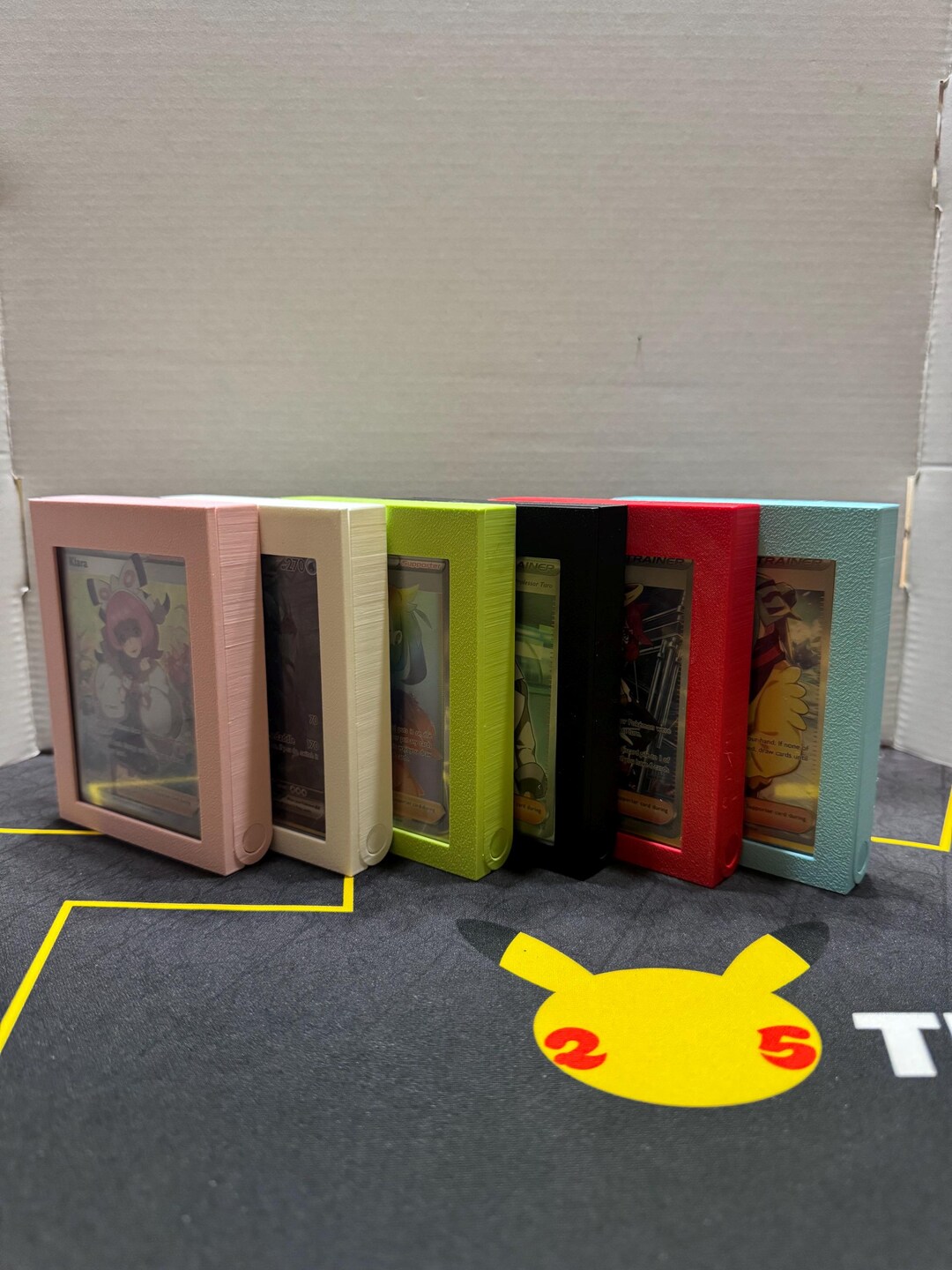Top Loader Wall Display: Push Pin Mount, Easy Swap - Etsy