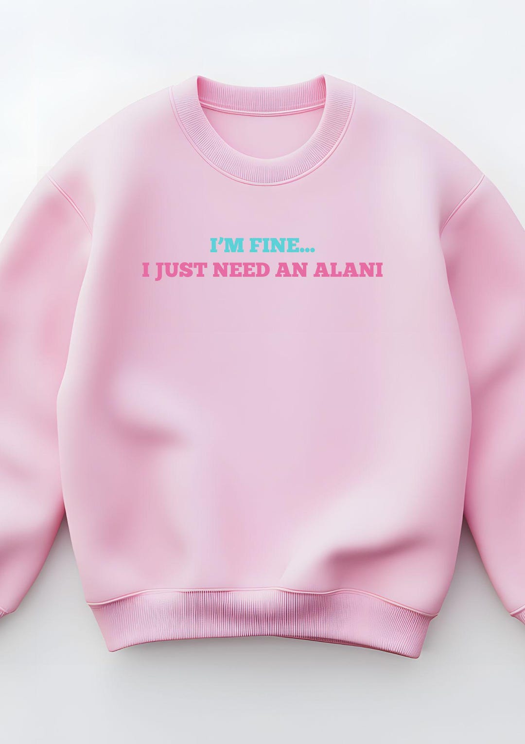 I'm Fine I Just Need an Alani SVG | Funny Energy Drink Quote | Cricut ...