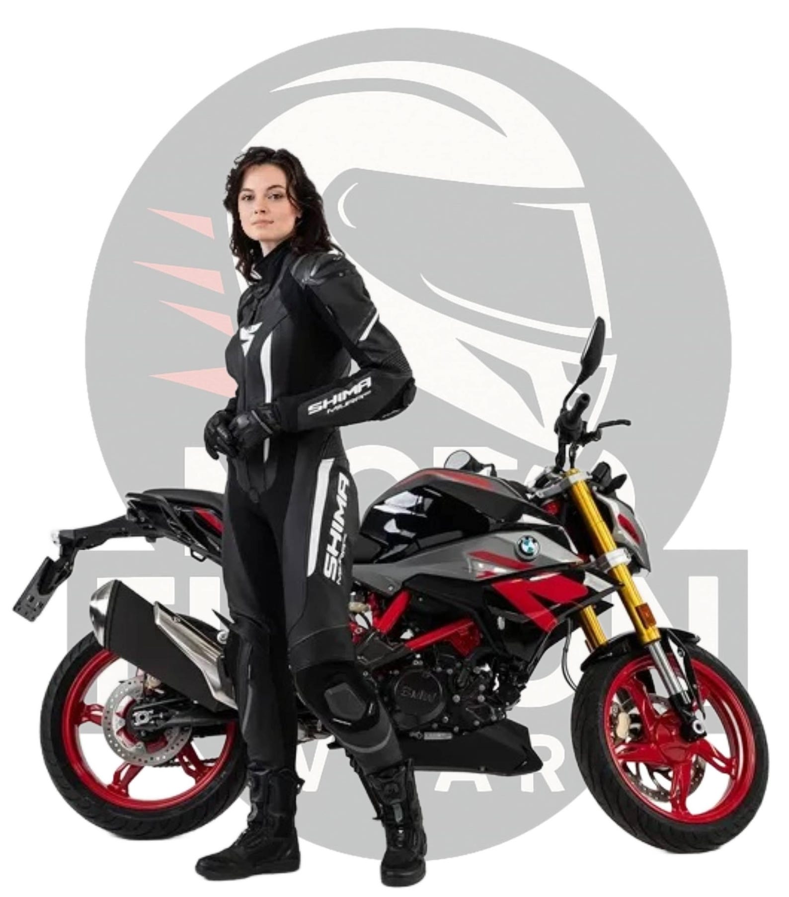 Women’s Motorcycle Racing Leather Suit – SHIMA 1PC Armored Biker Gear ...