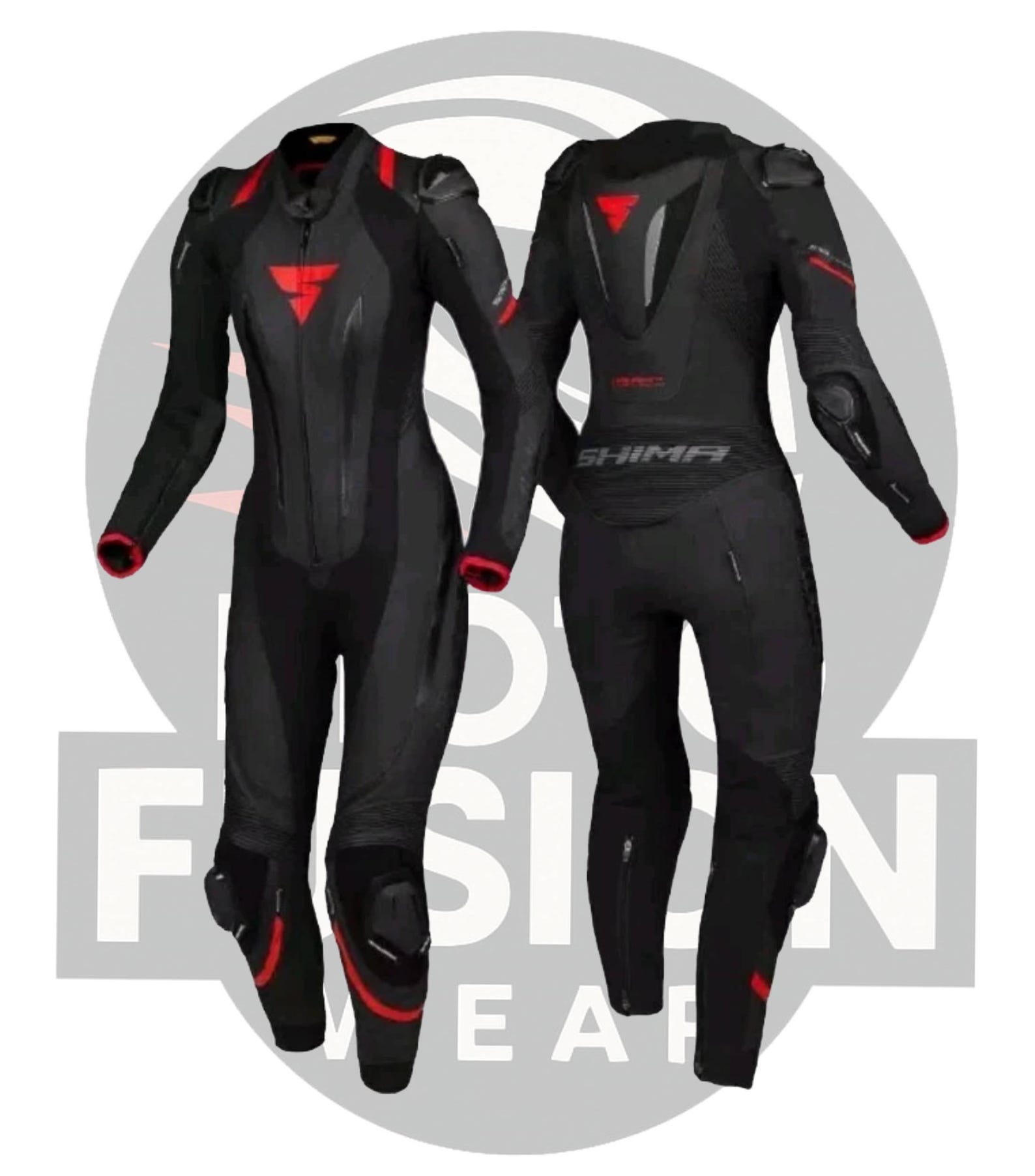 Women’s Motorcycle Racing Leather Suit – SHIMA 1PC Armored Biker Gear ...