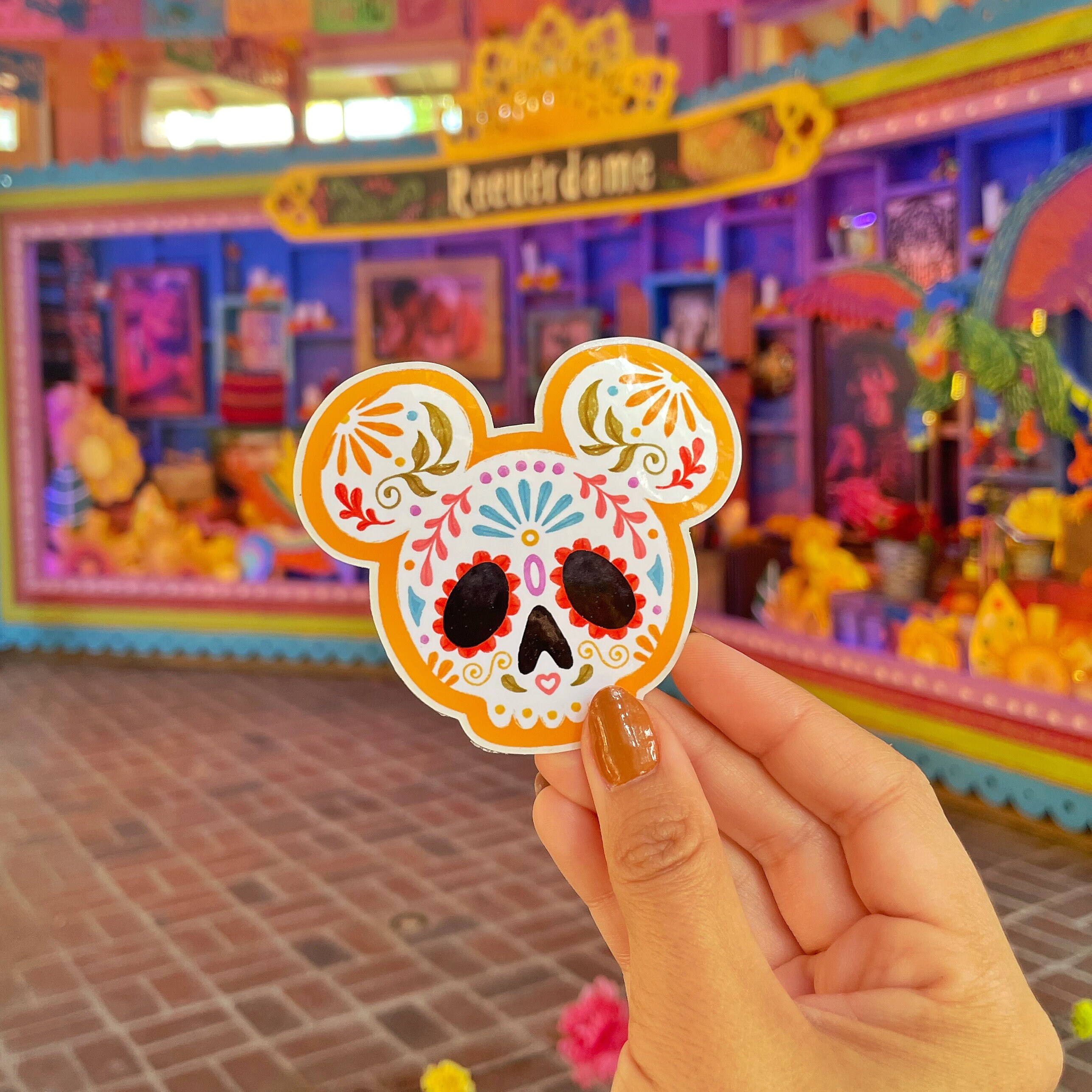 Mickey Calavera Stickers | Etsy