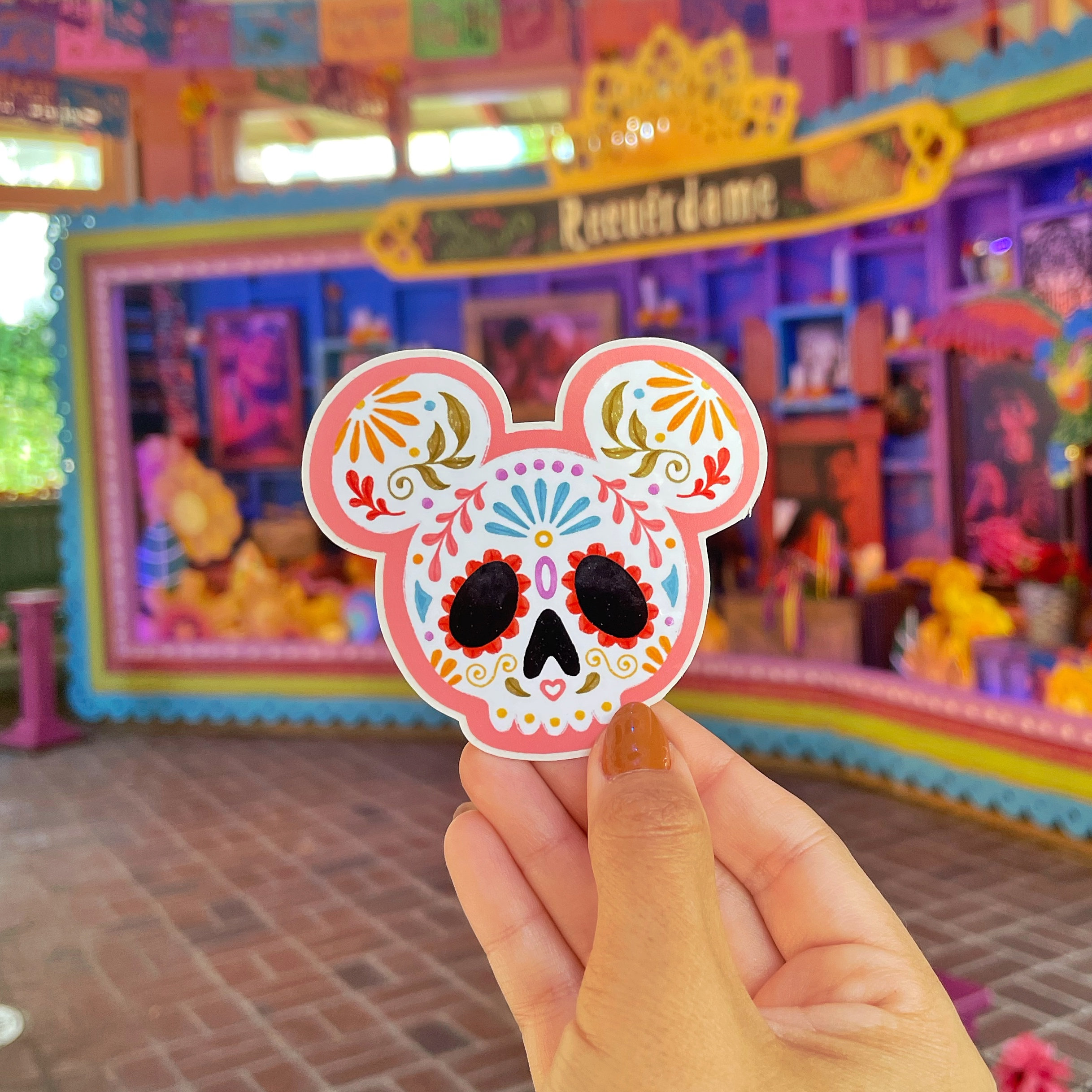 Mickey Calavera Stickers | Etsy