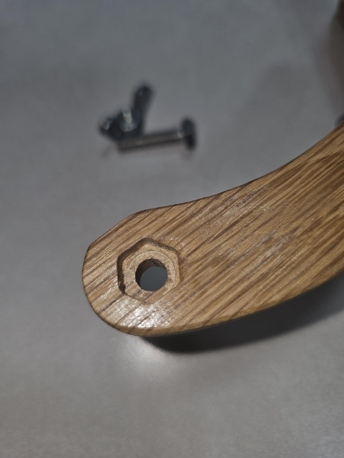 Oak Phone Stand With a Poplar Base Adjustable Dock for Universal Fit ...