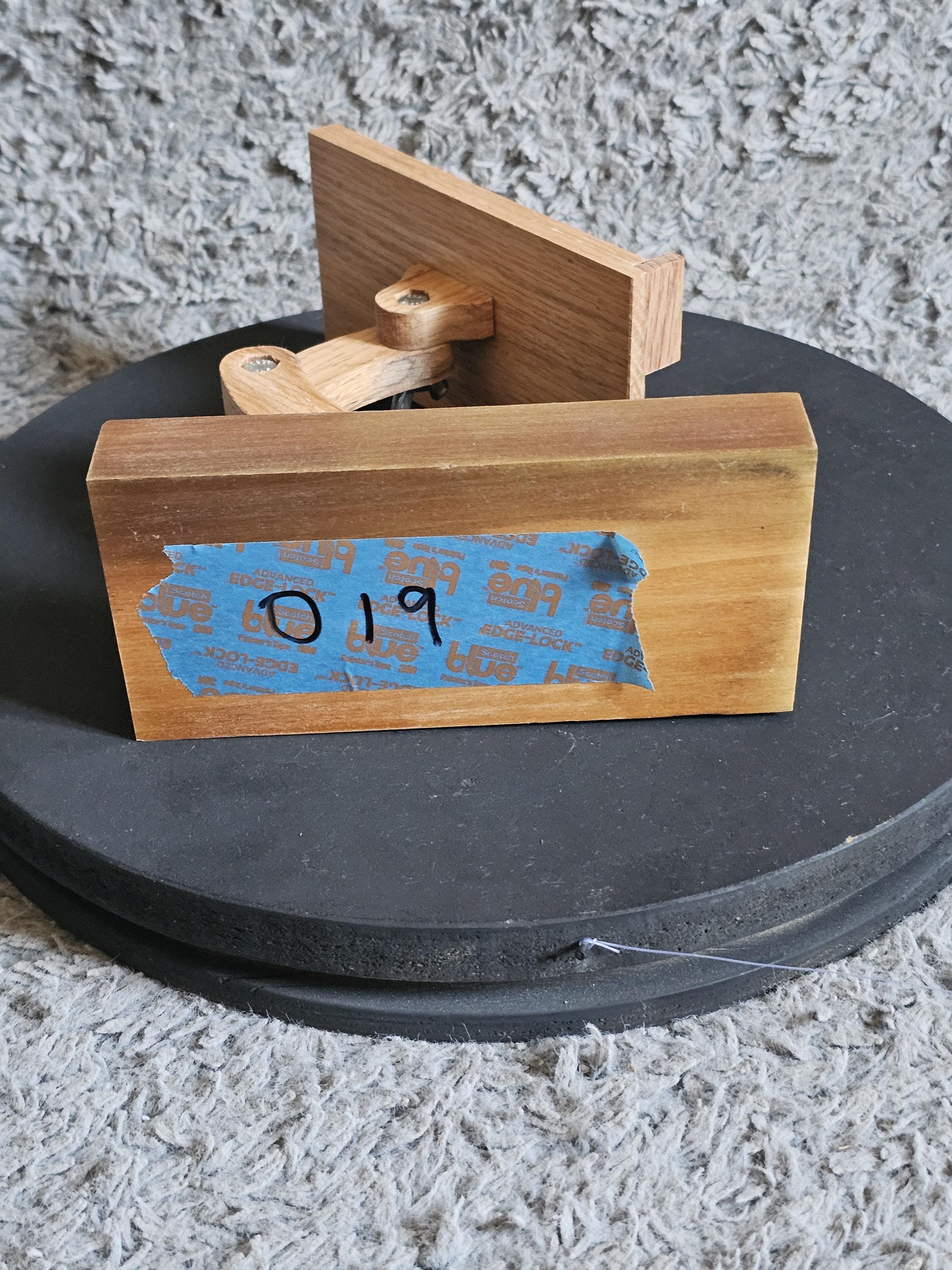 Oak Phone Stand With a Poplar Base Adjustable Dock for Universal Fit ...