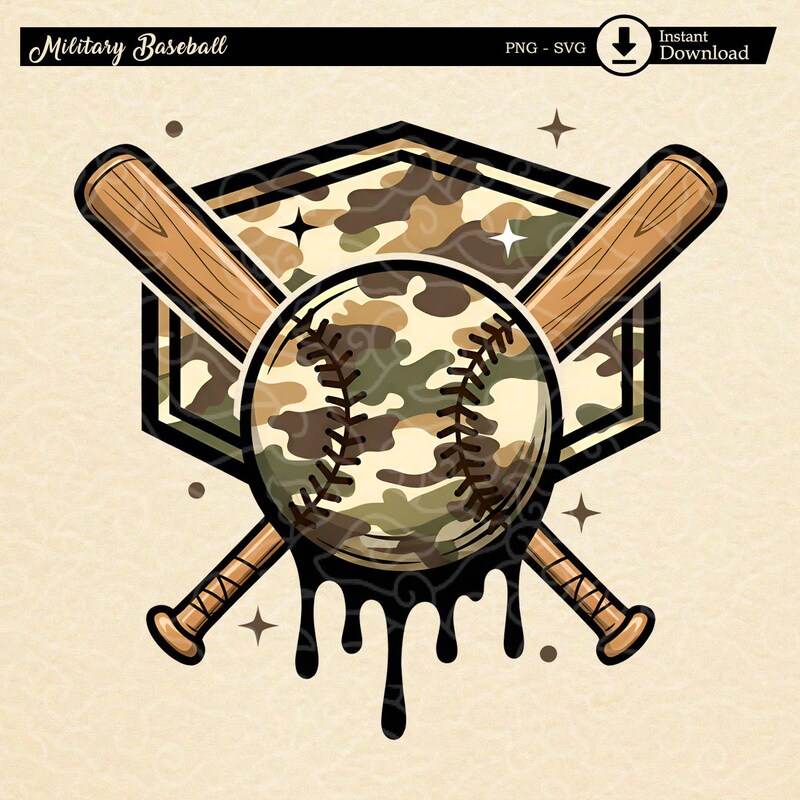 Template Army Baseball Card - Etsy