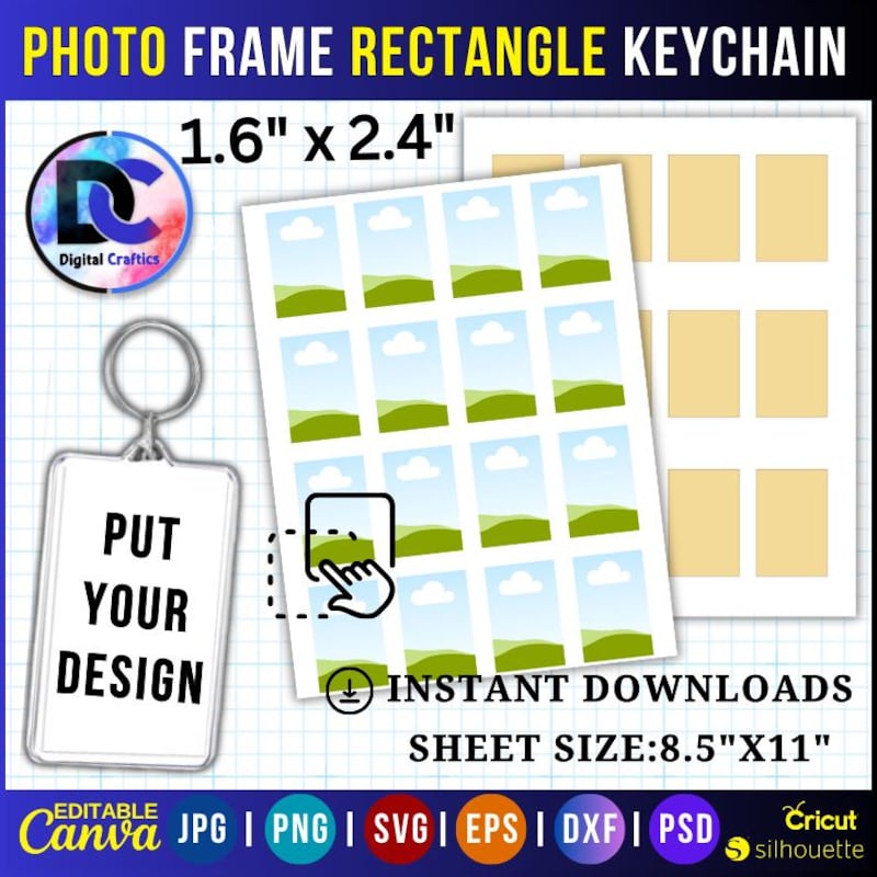 Keychain Blank - Etsy
