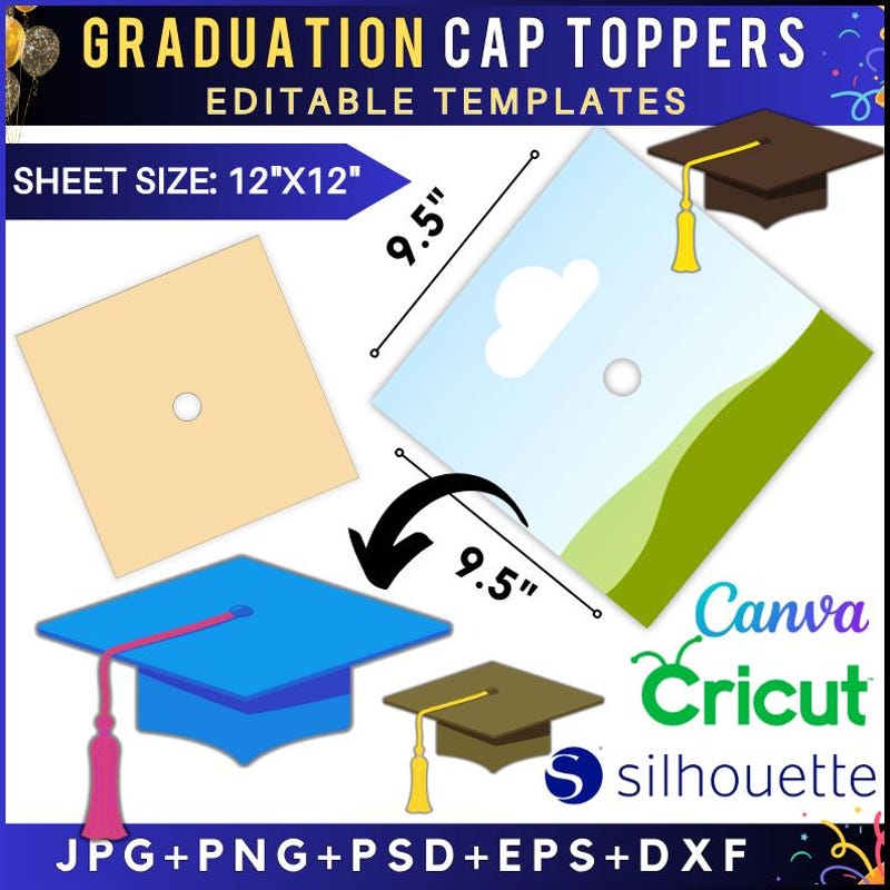 Cap Design Template - Etsy