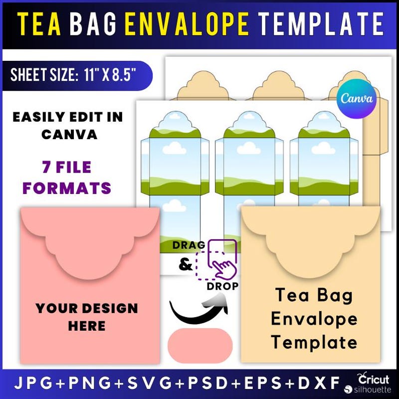 Paper Teabag Envelope - Etsy