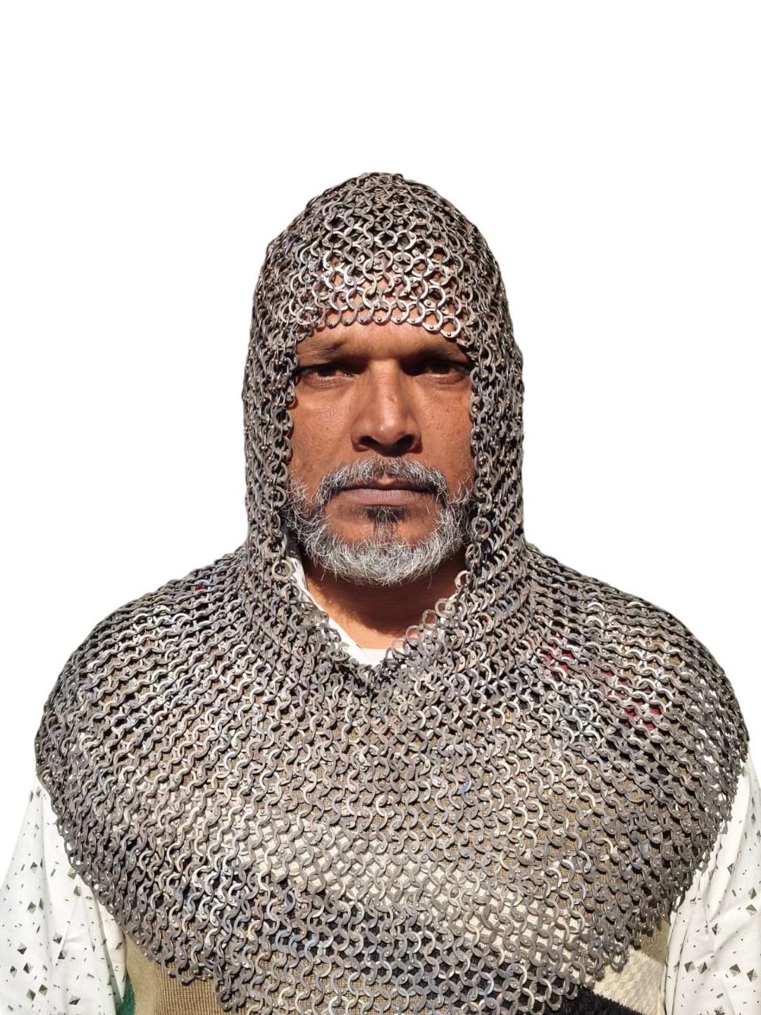 Titanium Chainmail Coif – Medieval SCA LARP Costume Armor - Etsy