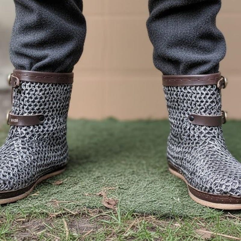 Chainmail for Boots - Etsy UK