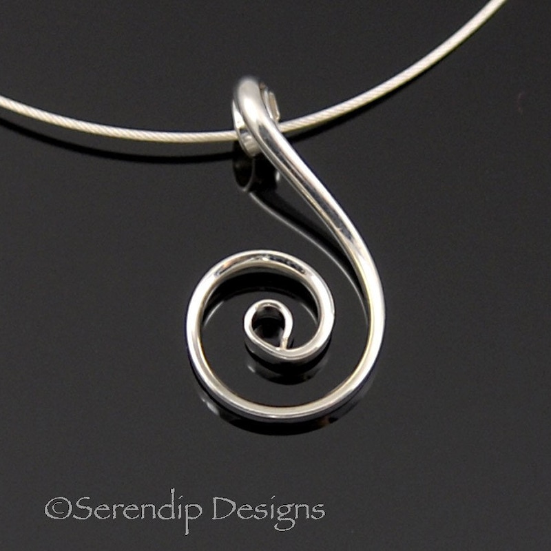 Fibonacci Pendant - Etsy