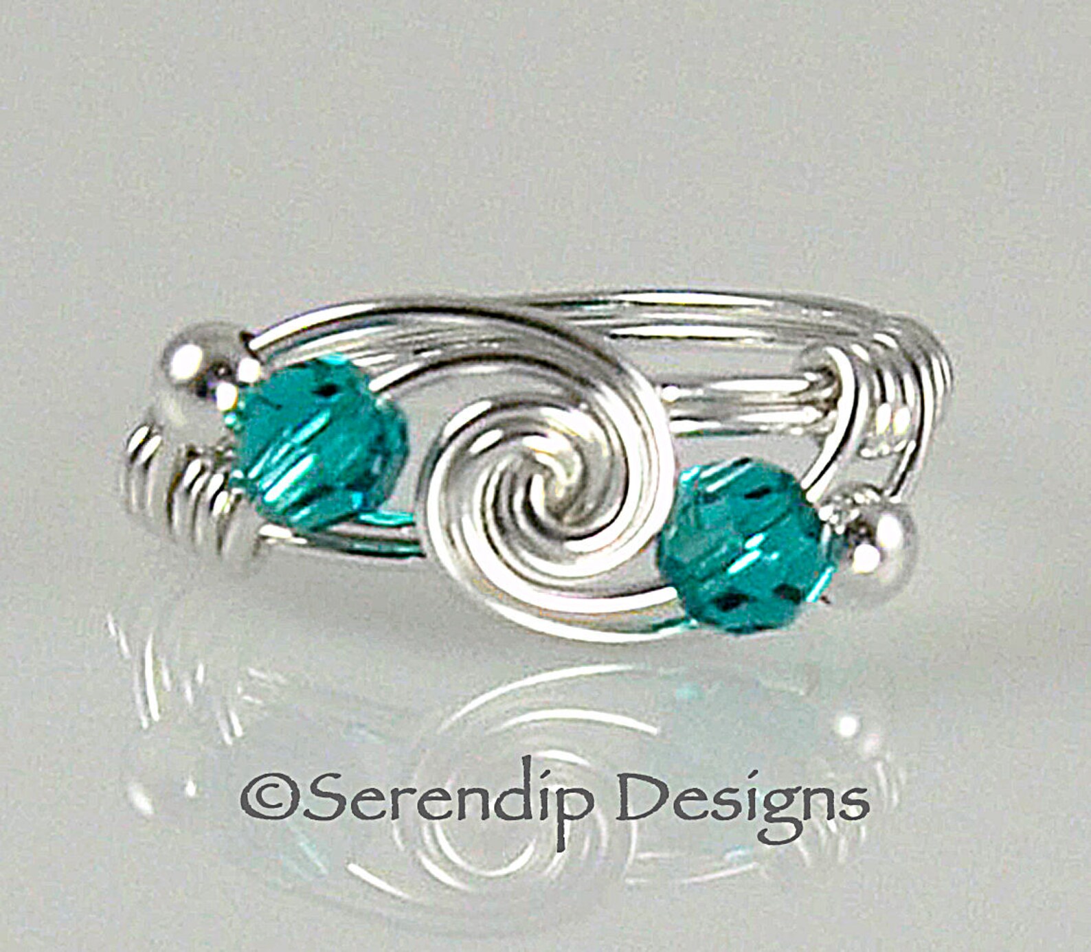 December Birthstone Ring Couples Ring BFF Ring Sterling - Etsy