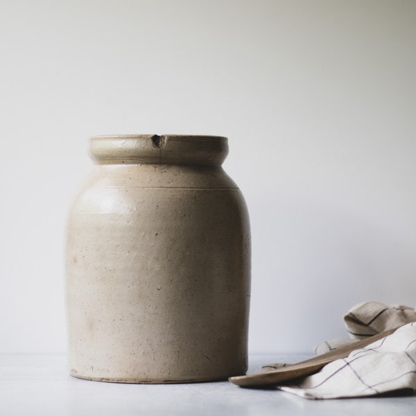 Large Antique Crock - Etsy