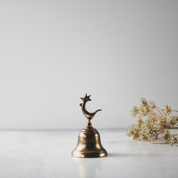 Brass Dinner Bell - Etsy