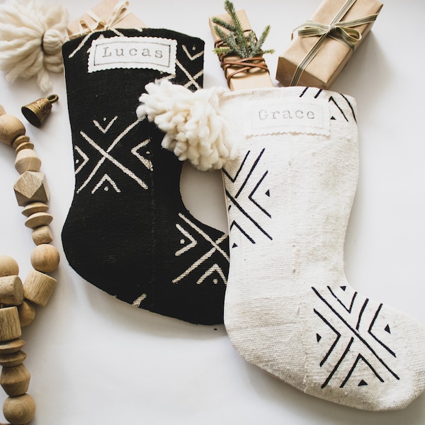 Modern Stocking - Etsy