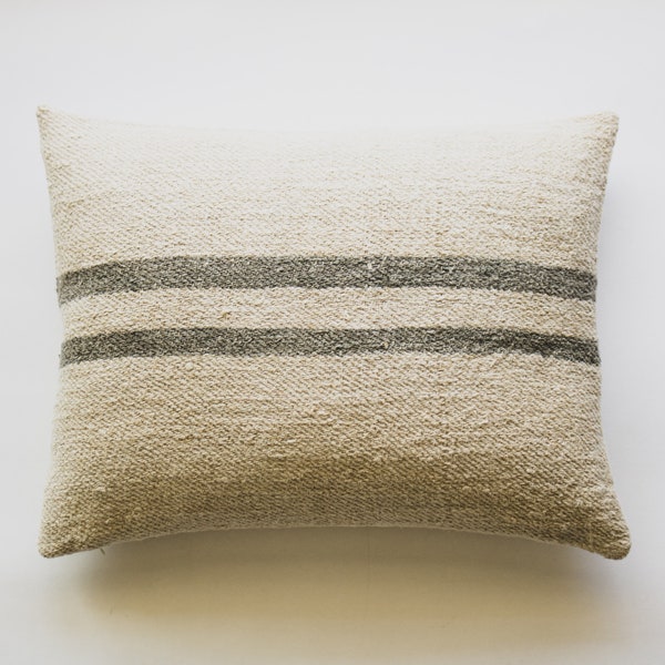 Grain Sack Pillow - Etsy