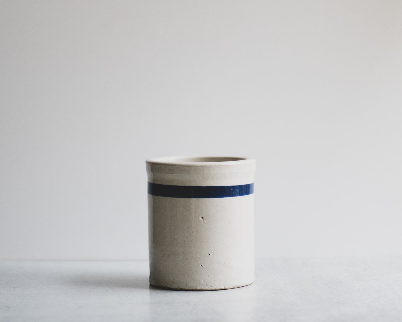 Assorted Blue Band Stoneware Crocks Modern Farmhouse Decor - Etsy