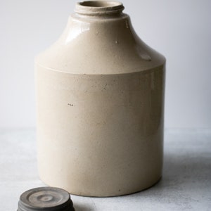 Antique Macomb Pottery Stoneware Crock Jar With Zinc Lid - Etsy