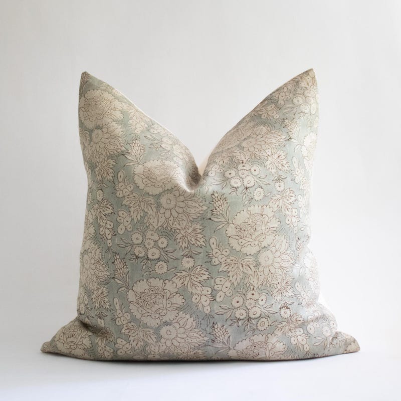 Hand Block Cushion Pillow - Etsy