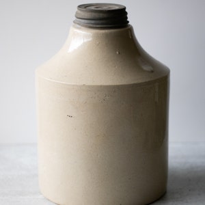 Antique Macomb Pottery Stoneware Crock Jar With Zinc Lid - Etsy