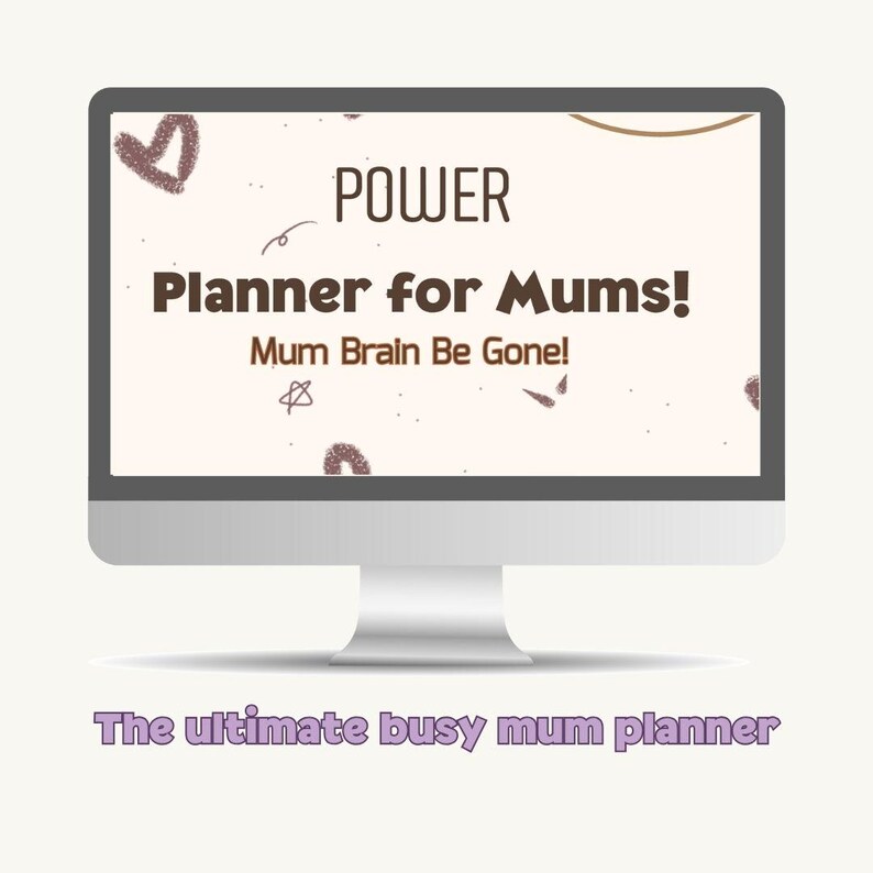 Busy Mum Planner Printable | Weekly Meal Plan, To-do Lists, Budget ...