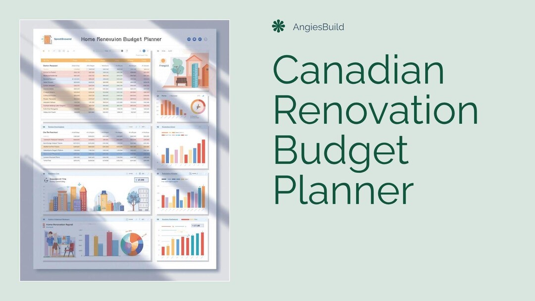 Canadian Renovation Budget Planner + HST Rebate Tracker (google Sheets ...