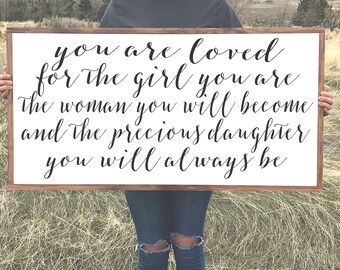 Daughter signs | Etsy