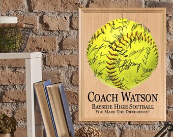 Softball Coach Gift - Etsy