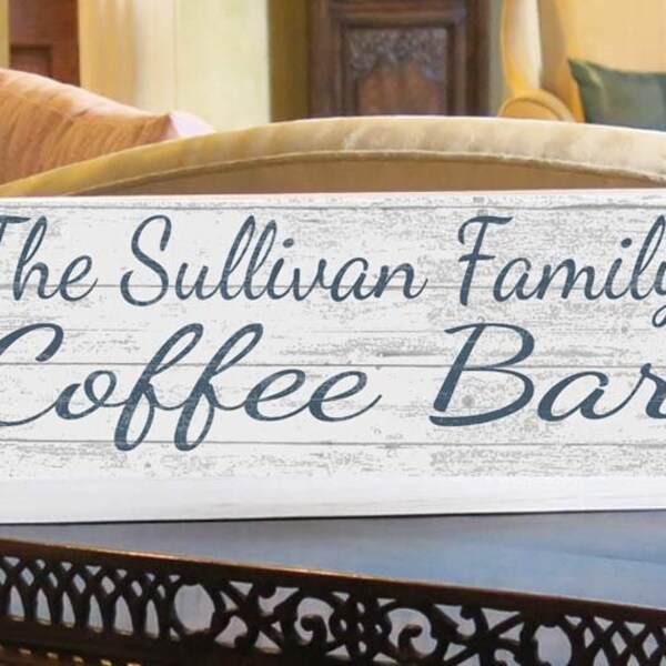 Free Standing Coffee Bar Sign - Etsy