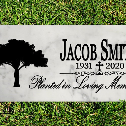 Memorial Tree Plaque Personalized Tree Sign in Memory of - Etsy