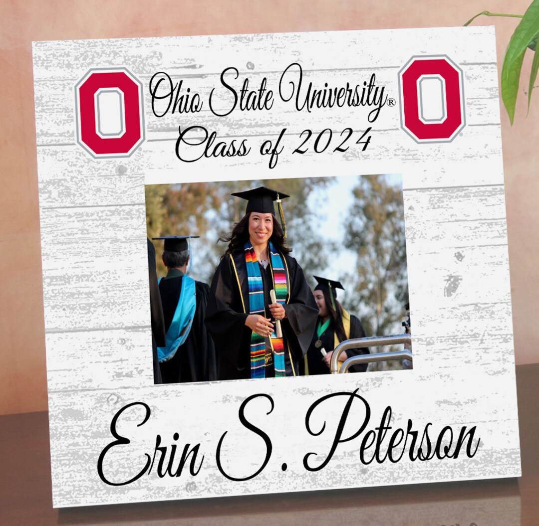 Ohio State Frame With Printed Photo - OSU Class Year Frame or ...